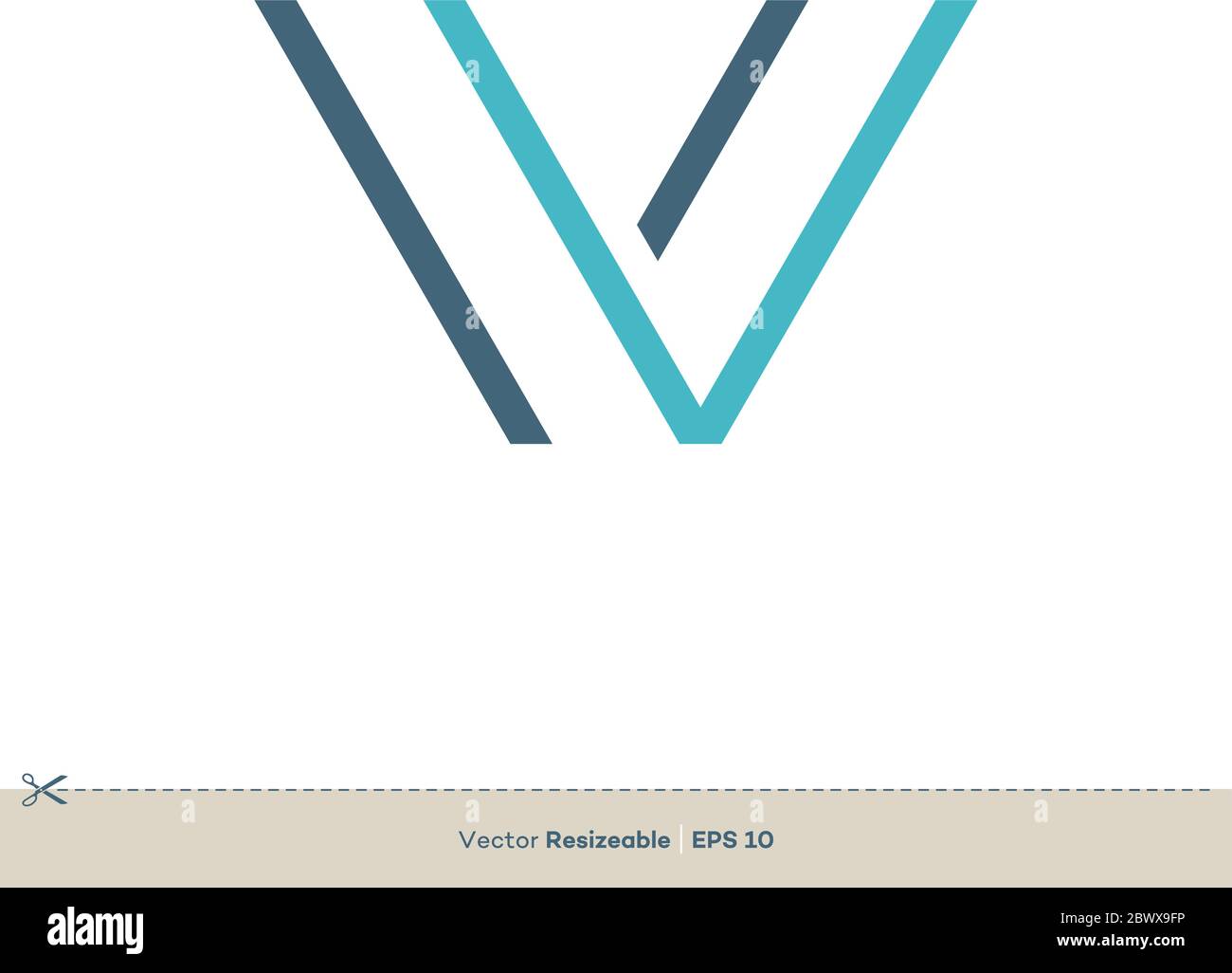 Letter V Logo Template Illustration Design. Vector EPS 10 Stock Vector ...