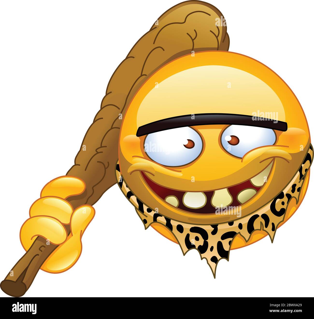 3d prehistoric caveman character Cut Out Stock Images & Pictures - Alamy