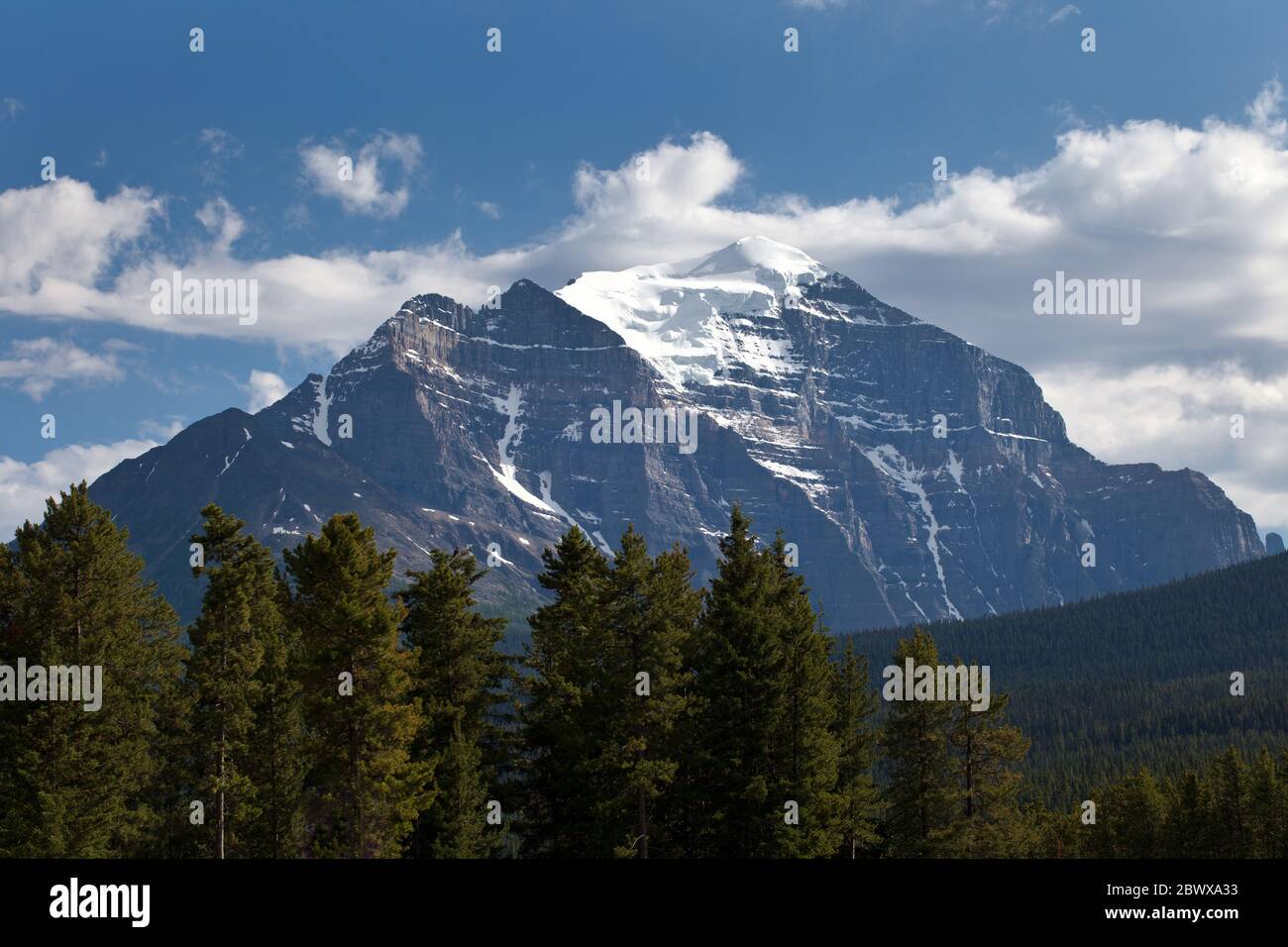 Mt temple banff hi-res stock photography and images - Alamy