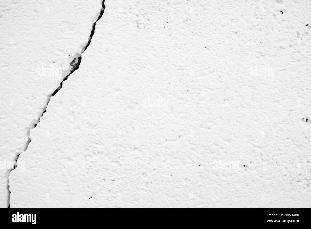 White Broken Concrete Wall Texture Background Stock Photo - Alamy