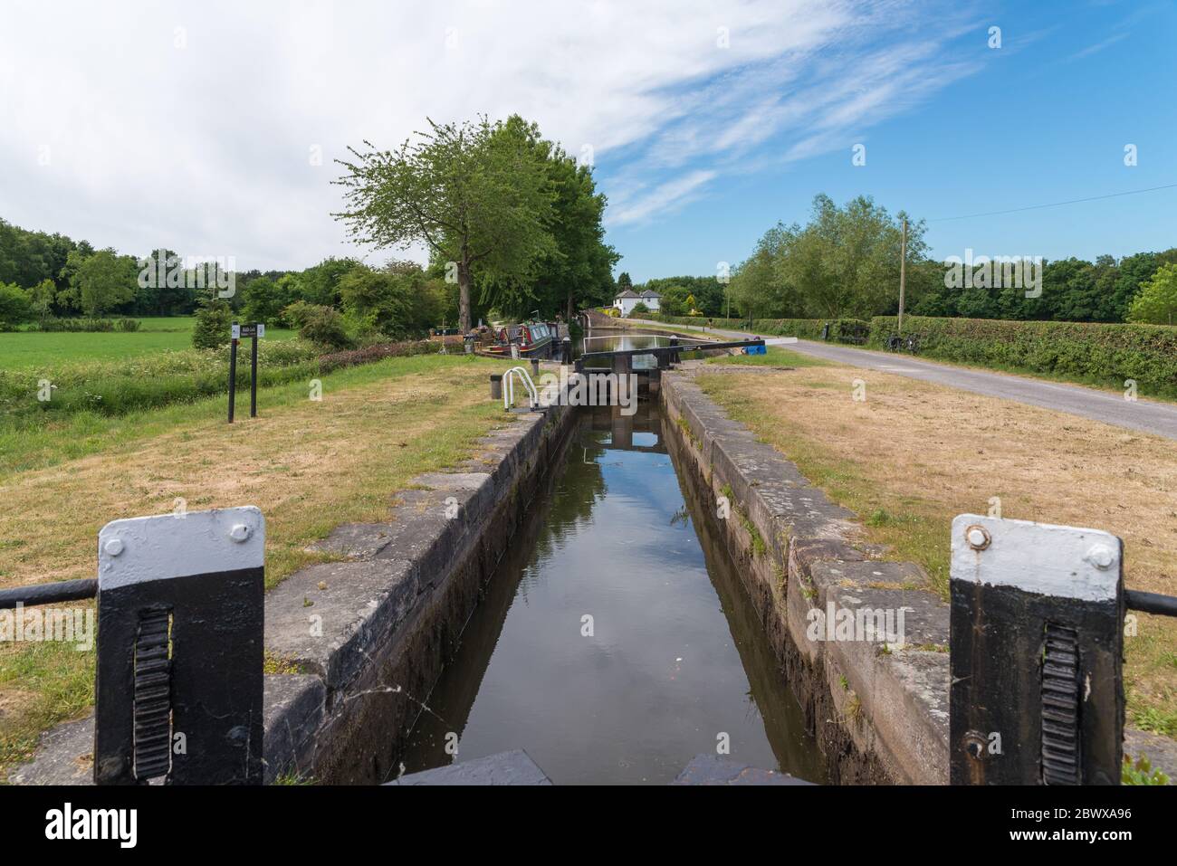 Fradley Junction in Staffordshire is at the junction of the trent and ...