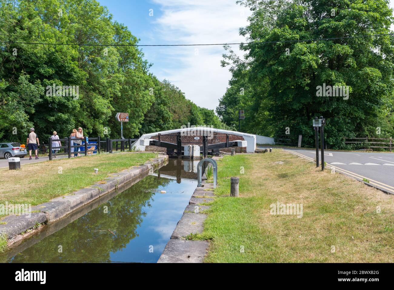 Fradley Junction in Staffordshire is at the junction of the trent and ...
