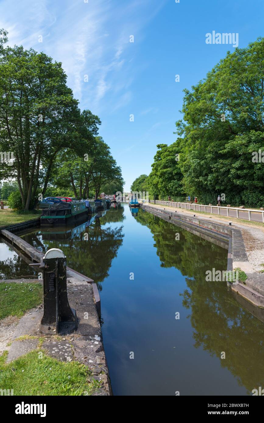 Fradley Junction in Staffordshire is at the junction of the trent and ...