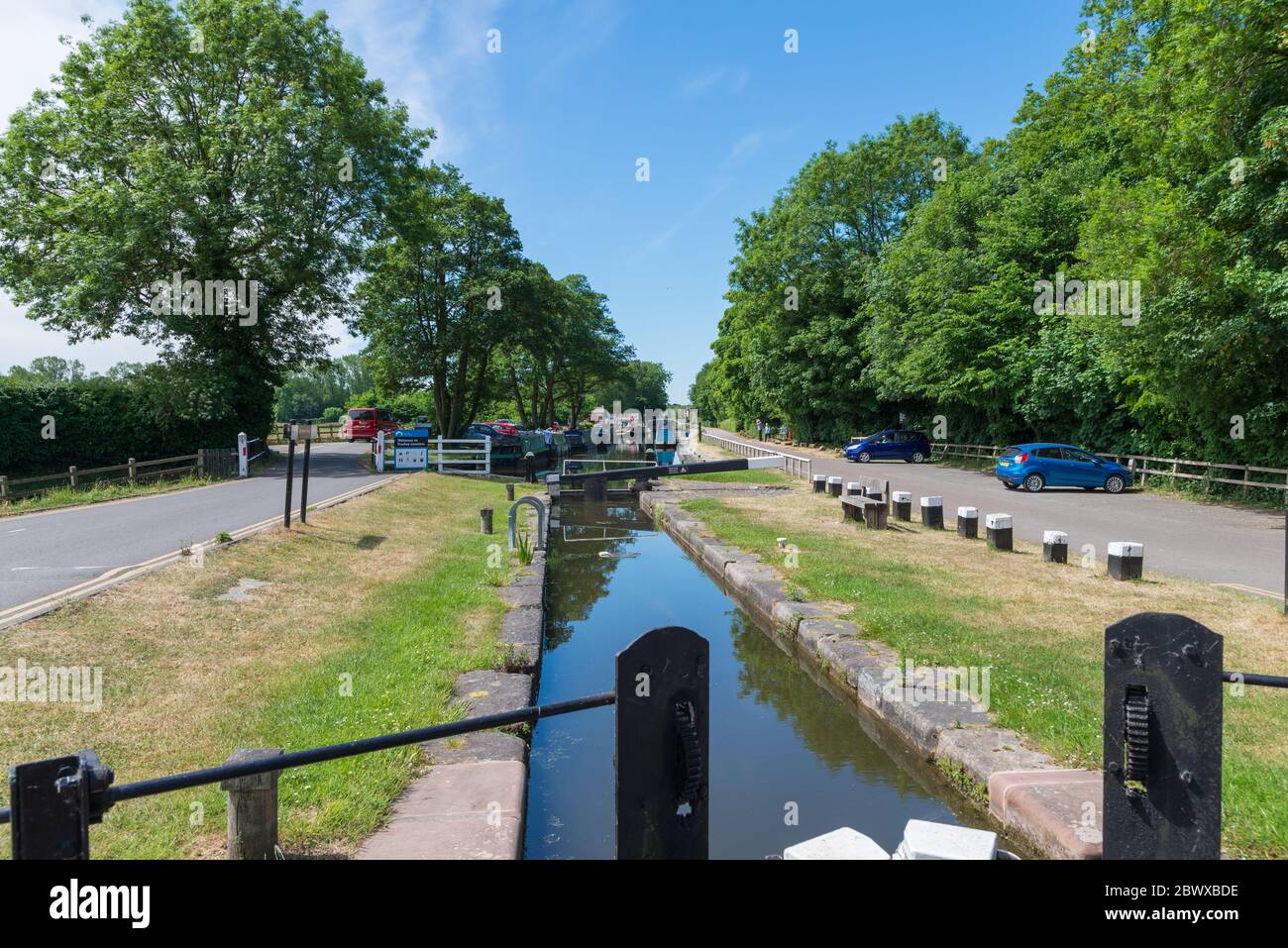Fradley Junction in Staffordshire is at the junction of the trent and ...