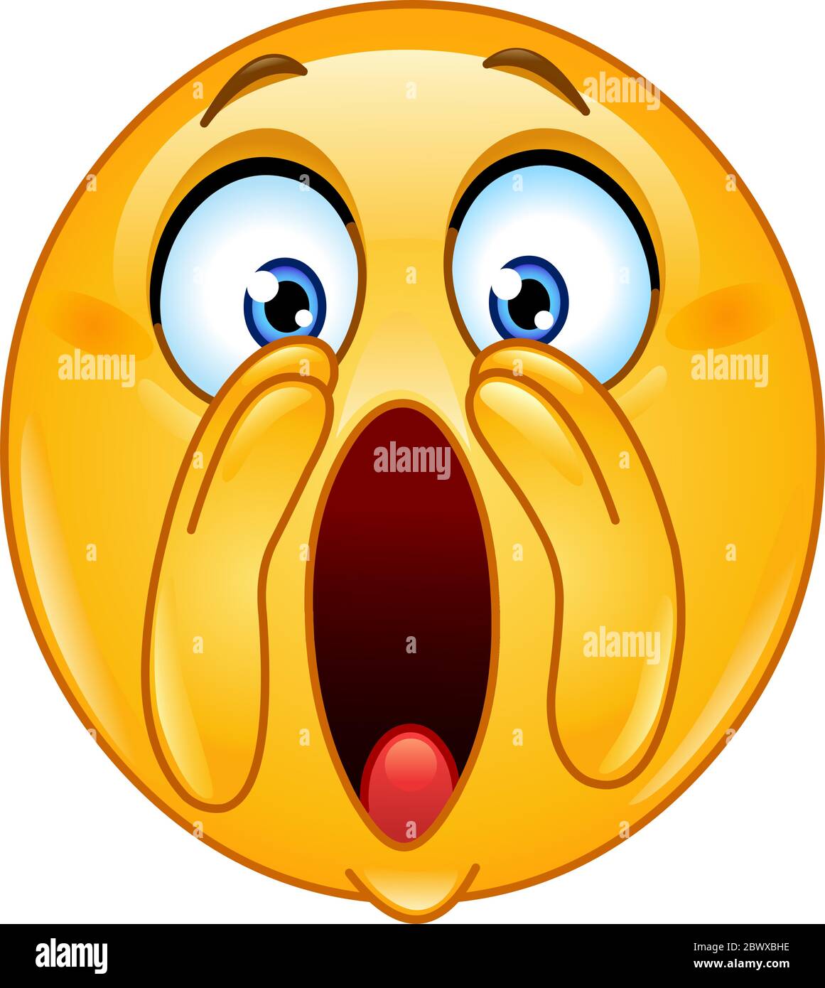 Emoji shouting hi-res stock photography and images - Alamy