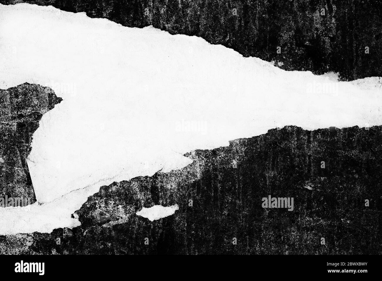 Old blank ripped torn posters textures backgrounds grunge creased ...