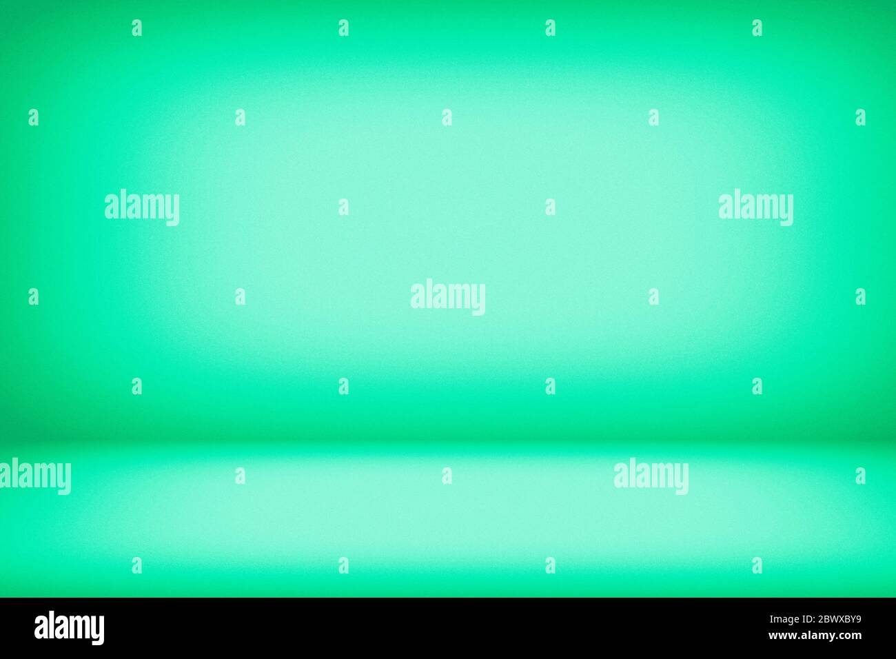 Abstract Luxury Aqua Menthe Color Gradient Studio Backdrop with Grains ...