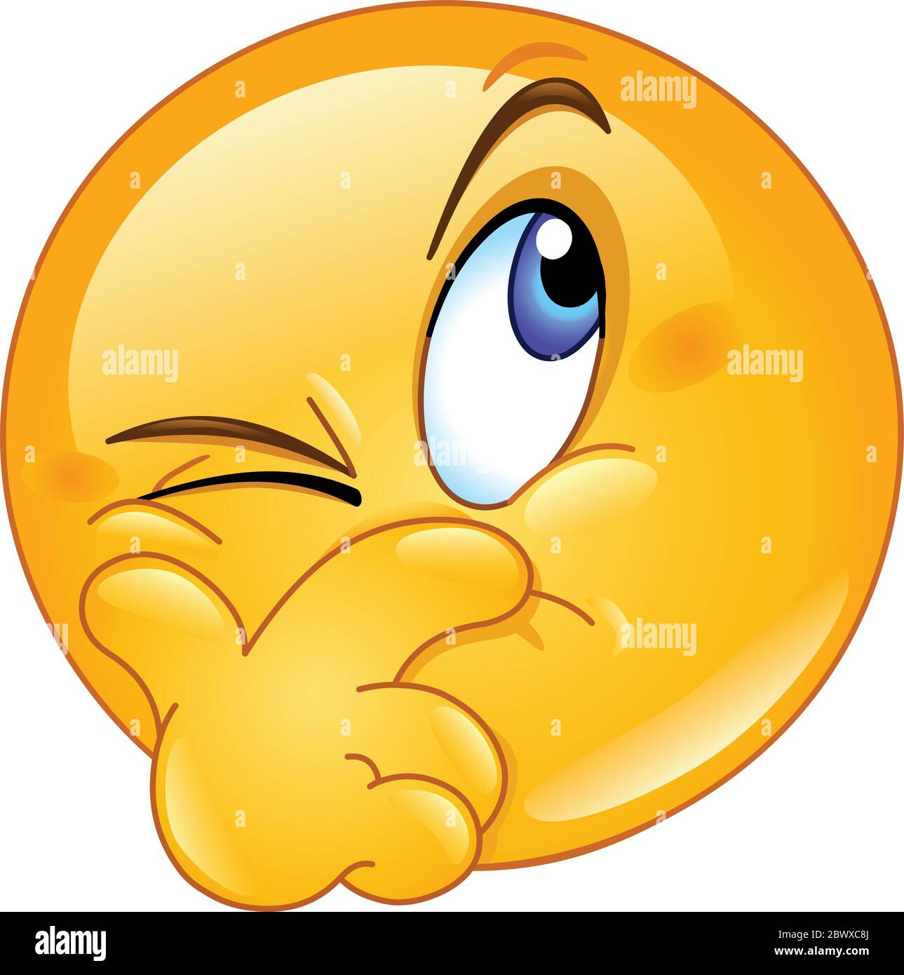 Suspect emoji Stock Vector Images - Alamy