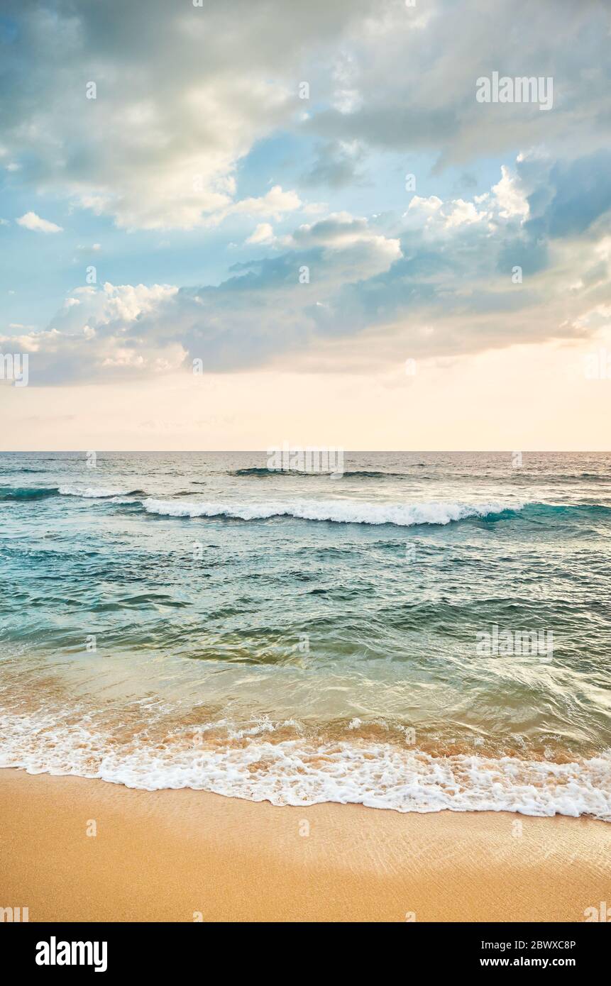 Horizon wave beach hi-res stock photography and images - Alamy