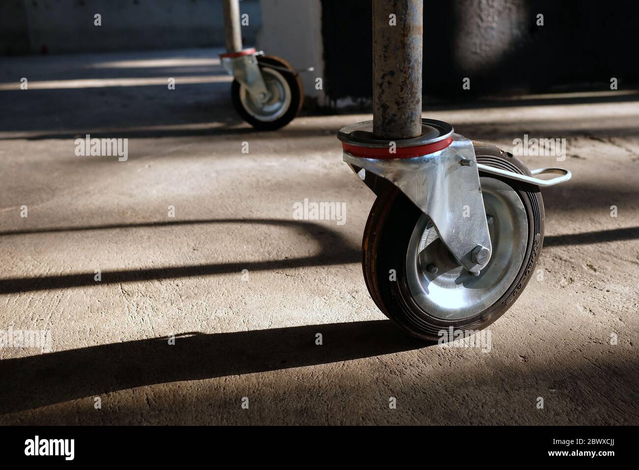 Wheel scaffolding shadow on hi-res stock photography and images - Alamy