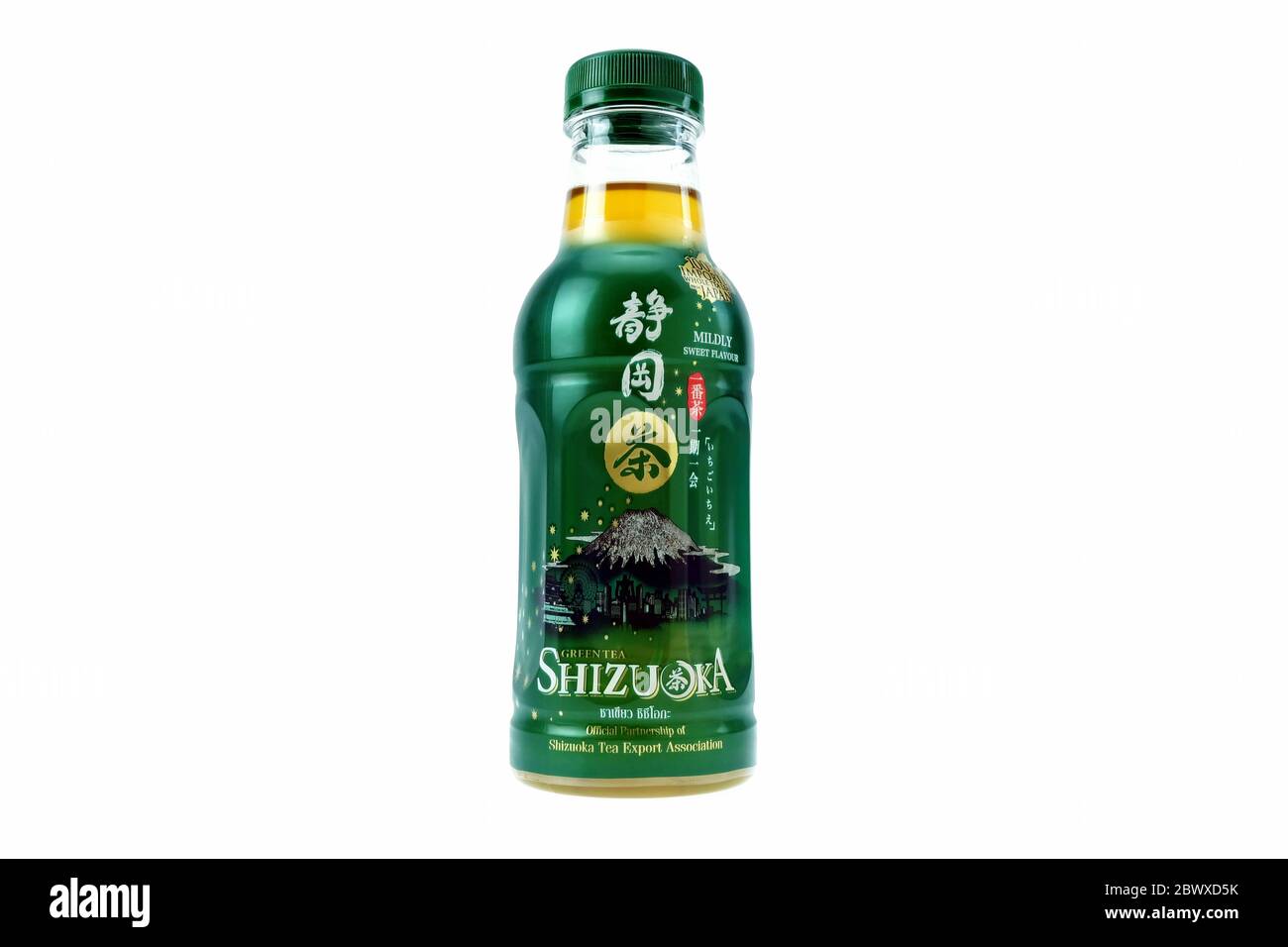 BANGKOK, THAILAND - APRIL 25, 2020: Shizuoka green tea mildly sweet ...