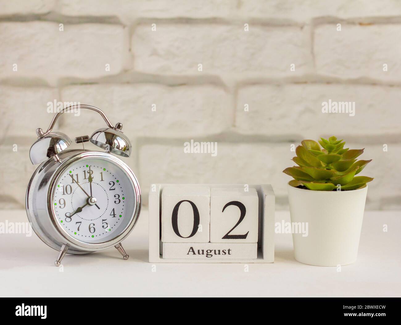 August calendar last day of month hi-res stock photography and images ...