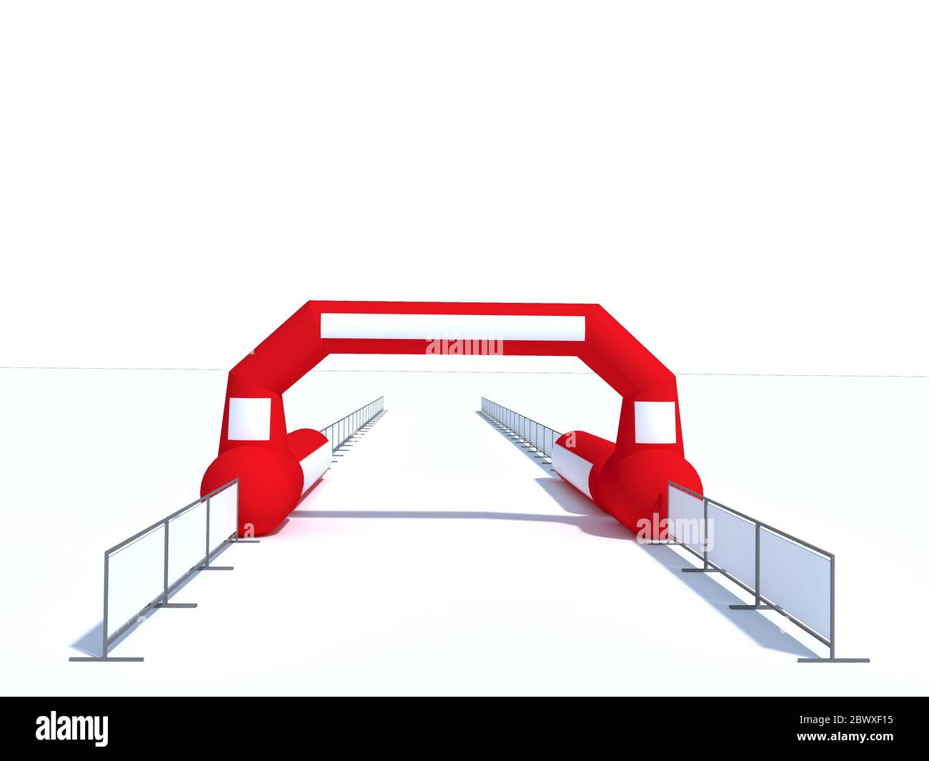 Inflatable start and finish line arch illustrations - Inflatable ...