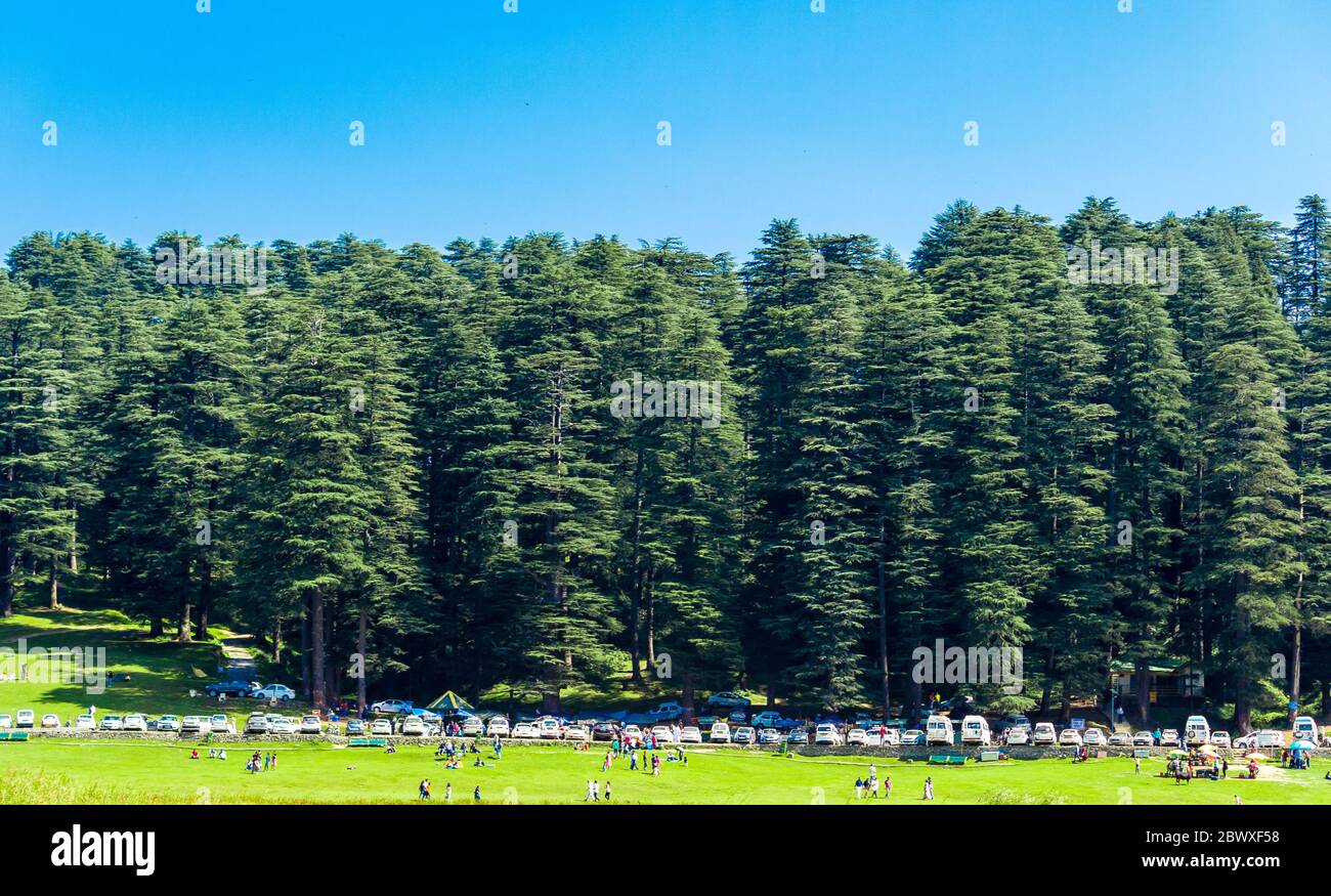 Khajjiar village hi-res stock photography and images - Alamy
