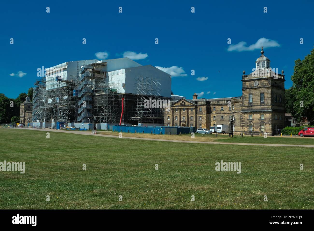 Wentworth Woodhouse, Rotherham grade 1 listed building undergoing ...