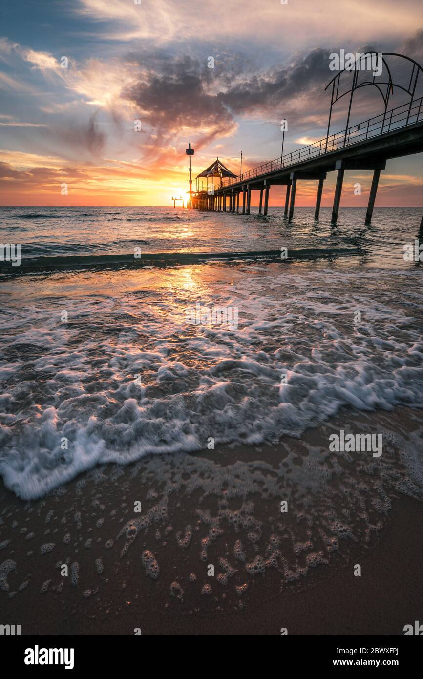 Brighton beach summer australia hi-res stock photography and images - Alamy