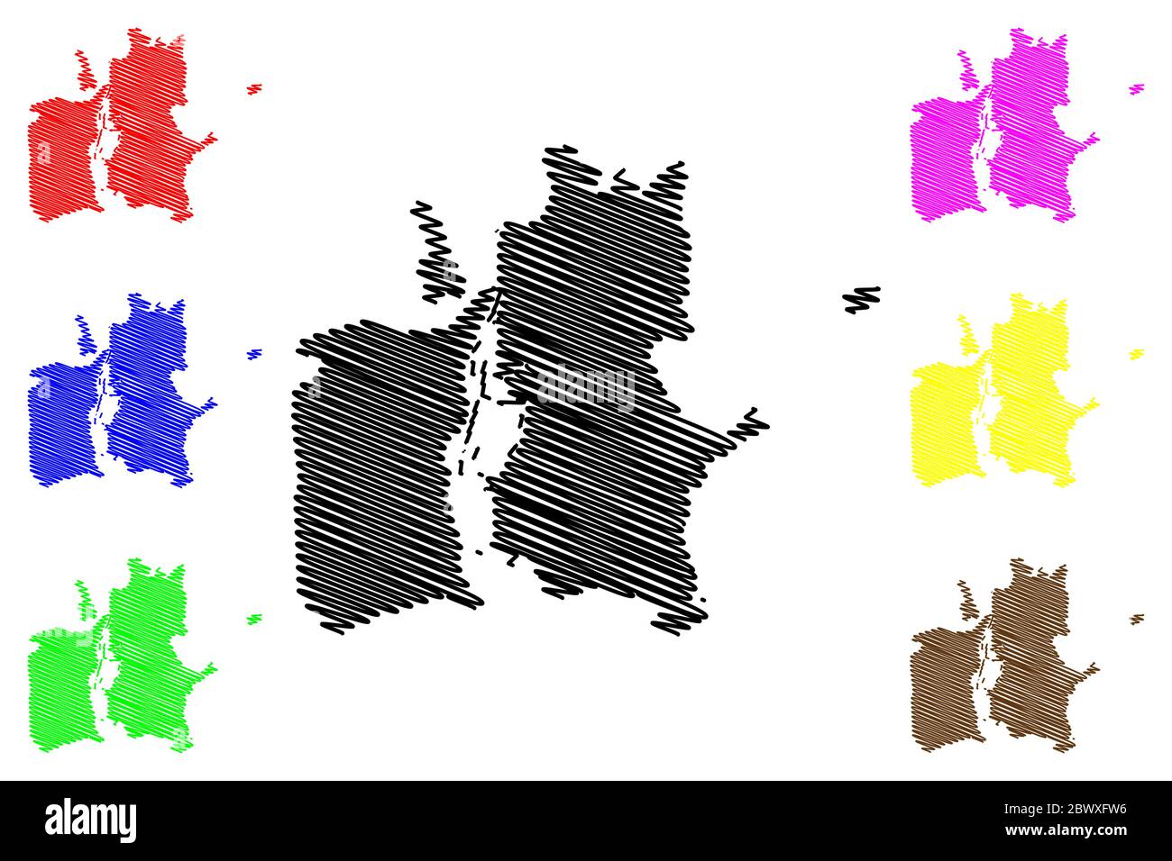 Chelyabinsk map hi-res stock photography and images - Alamy