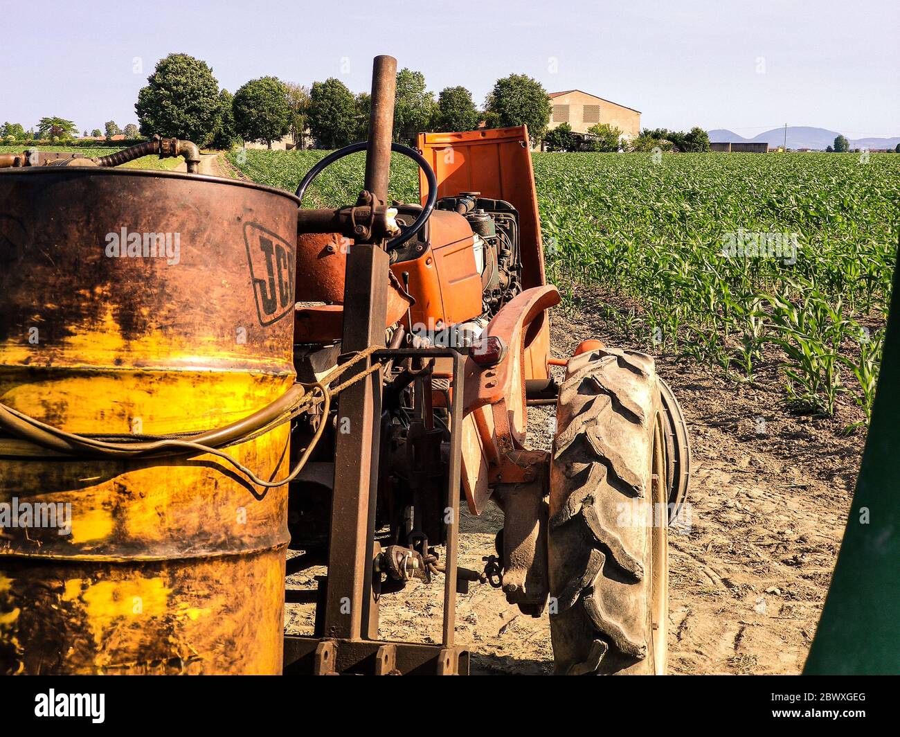 Diesel in agriculture 2 Stock Photo - Alamy