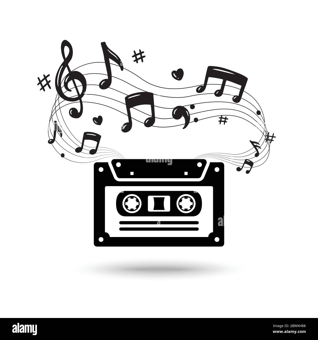 Piano scale Stock Vector Images - Alamy