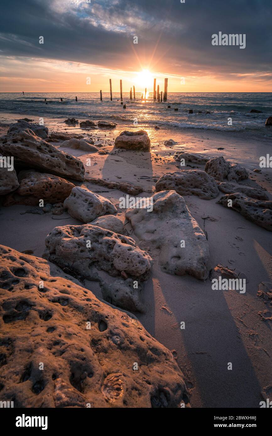 Clouds port willunga beach hi-res stock photography and images - Alamy