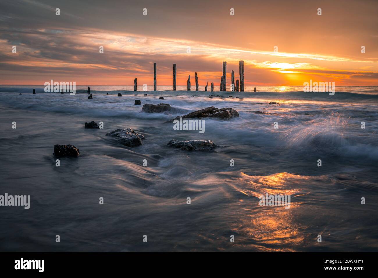 Clouds port willunga beach hi-res stock photography and images - Alamy