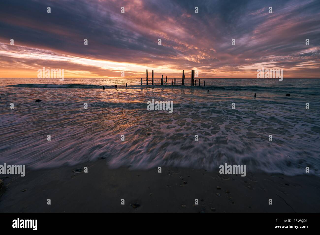 Clouds port willunga beach hi-res stock photography and images - Alamy