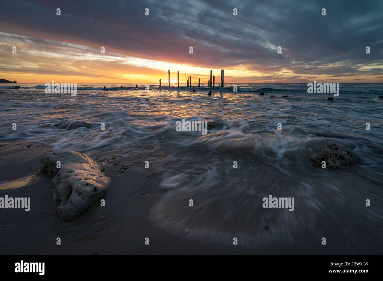Clouds port willunga beach hi-res stock photography and images - Alamy