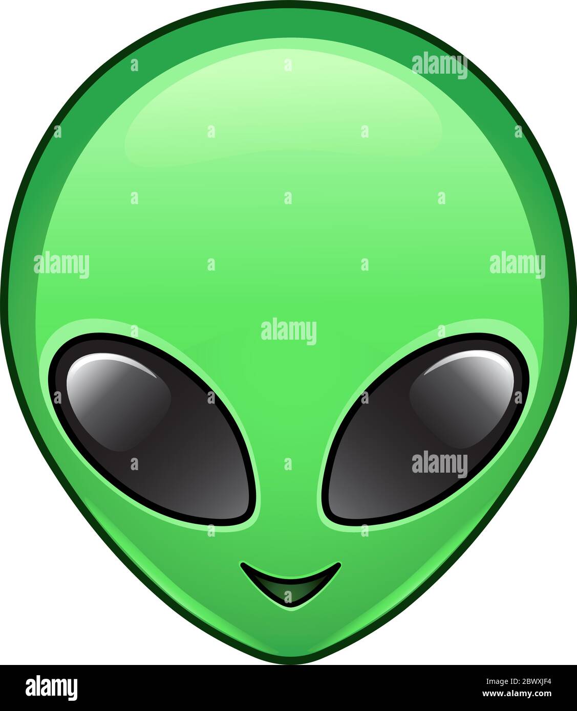 Alien face icon Stock Vector Image & Art - Alamy