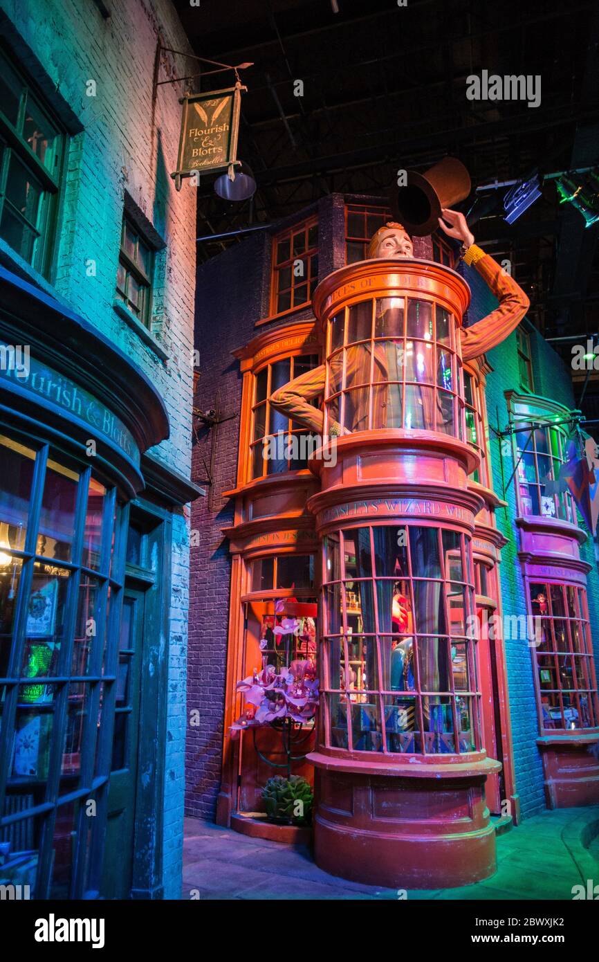 Fred and George Weasley's, Weasleys' Wizard Wheezes shop At Warner Bros ...