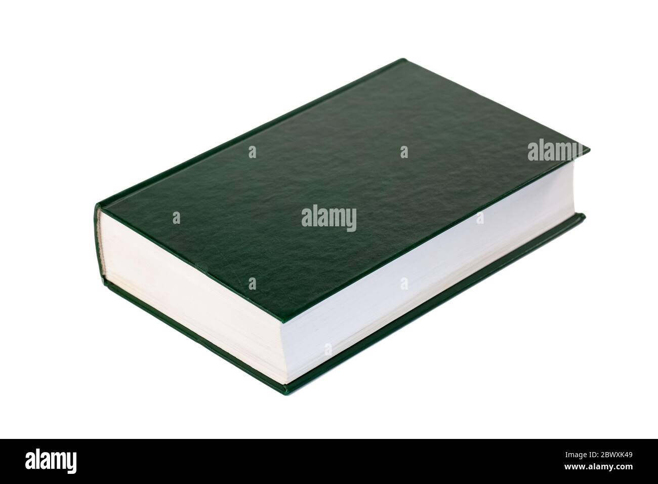 Single book isolated on white background, education Stock Photo - Alamy