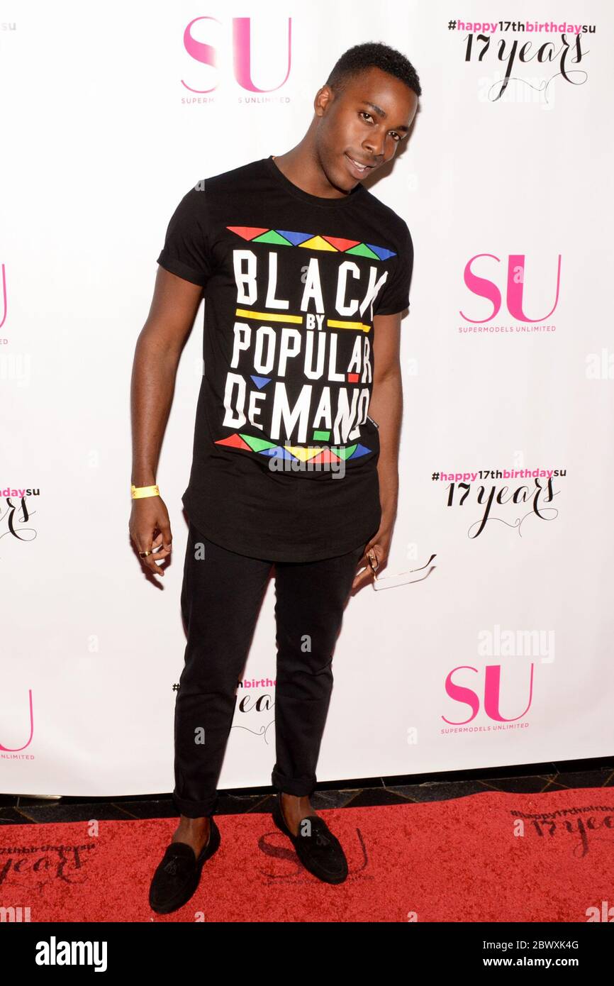 August 12, 2017, Hollywood, California, USA: Brandon Black attends SU ...