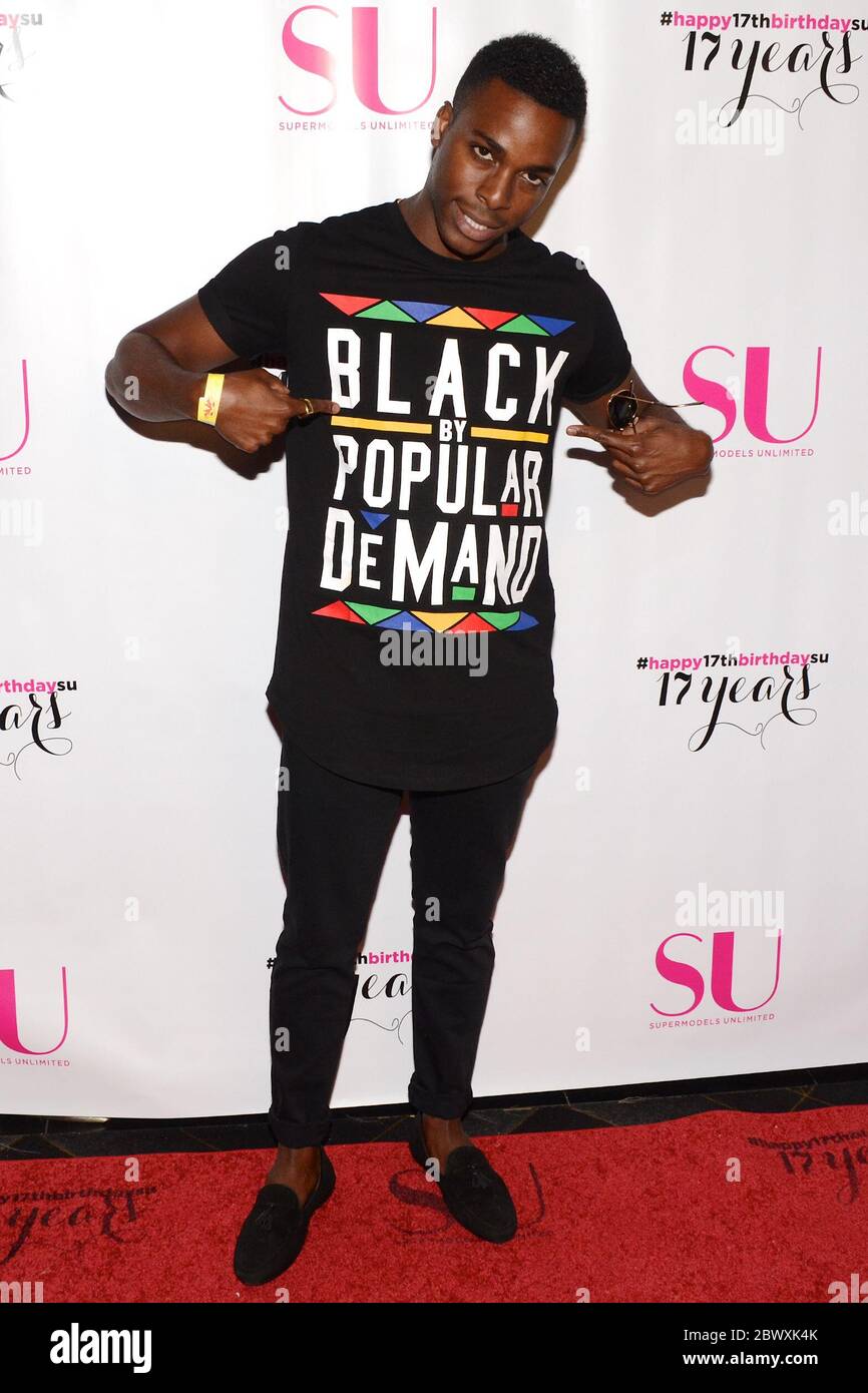 August 12, 2017, Hollywood, California, USA: Brandon Black attends SU ...