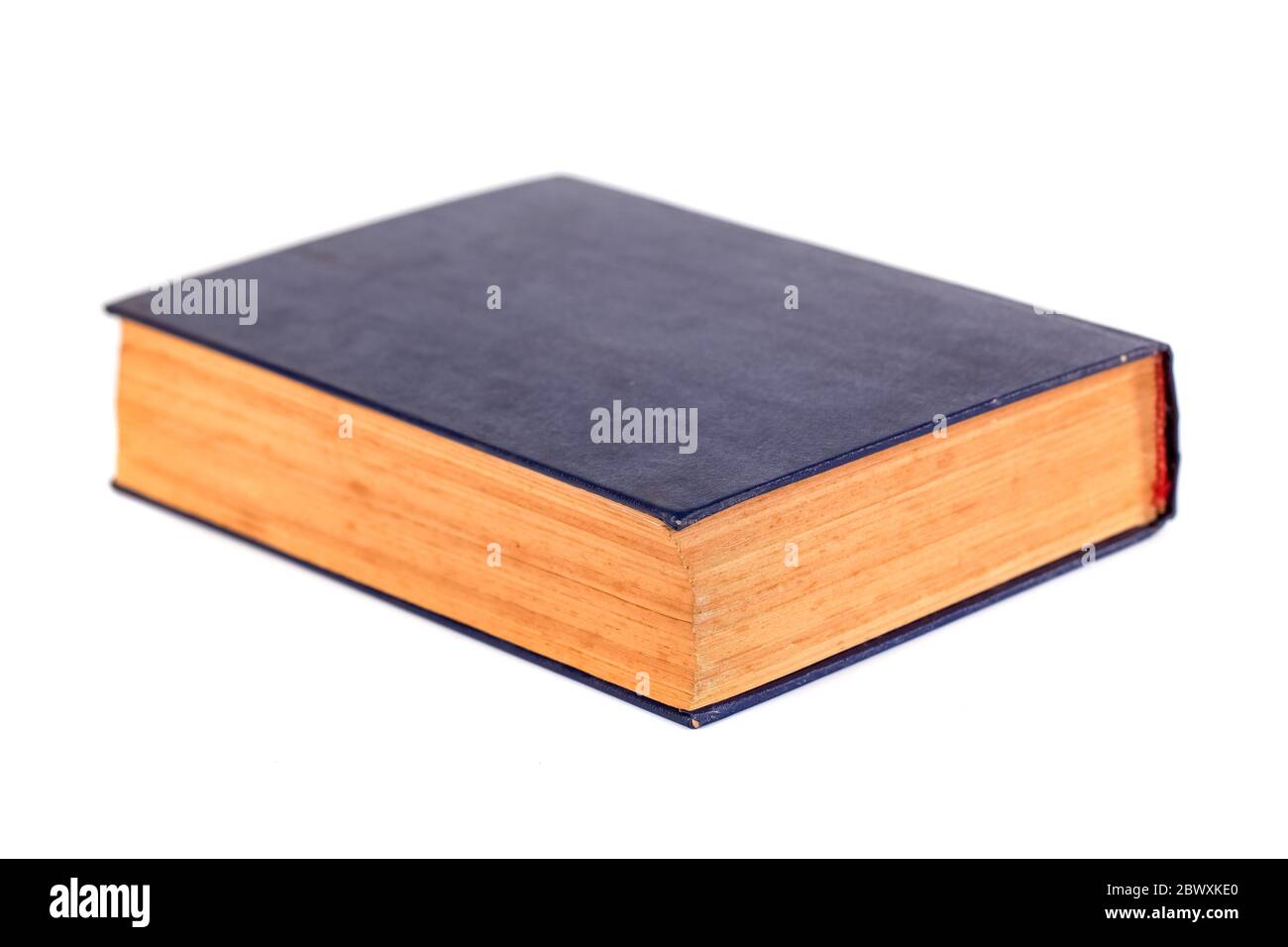 Single book isolated on white background, education Stock Photo - Alamy