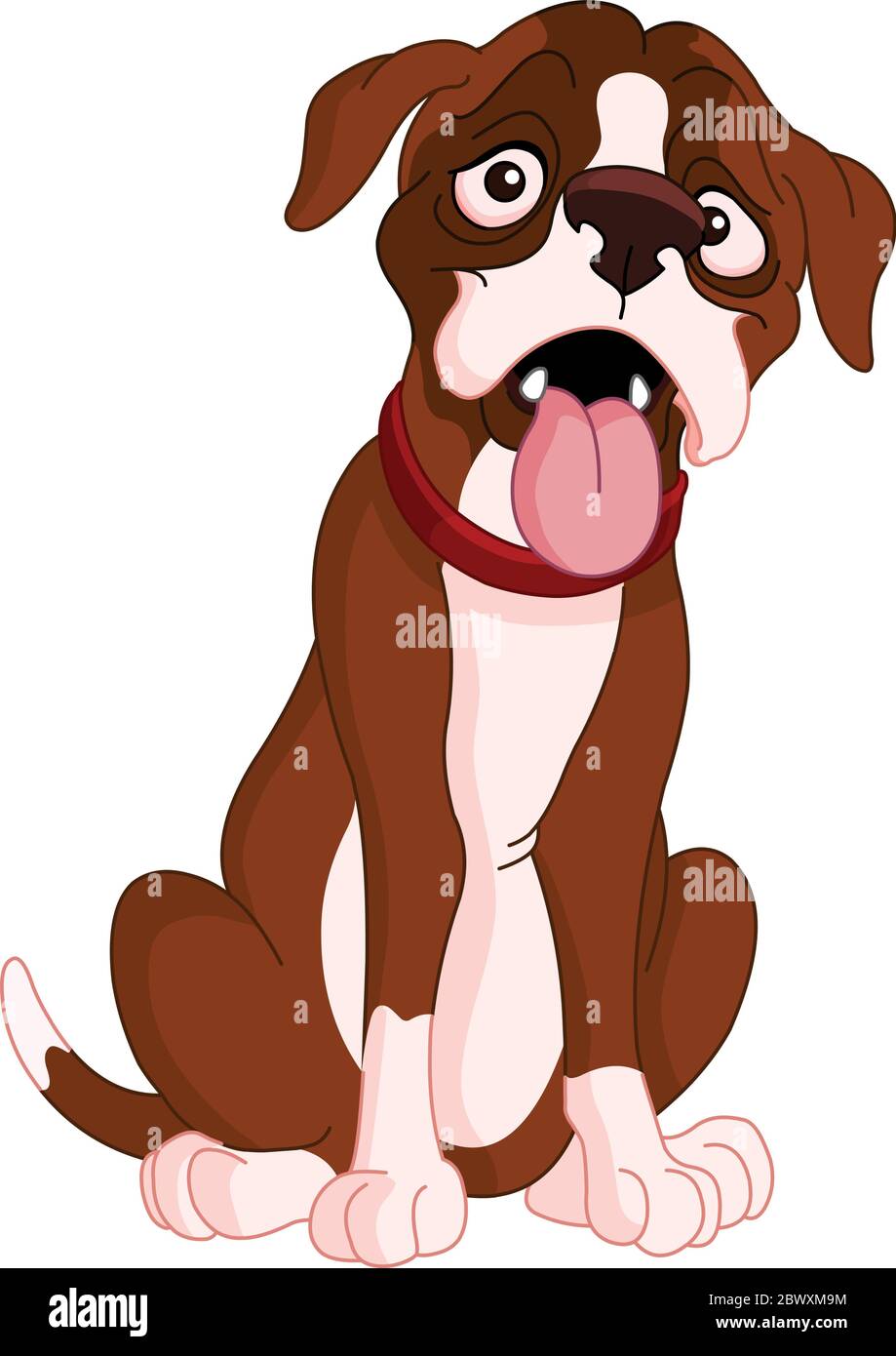Cartoon boxer Stock Vector Images - Alamy