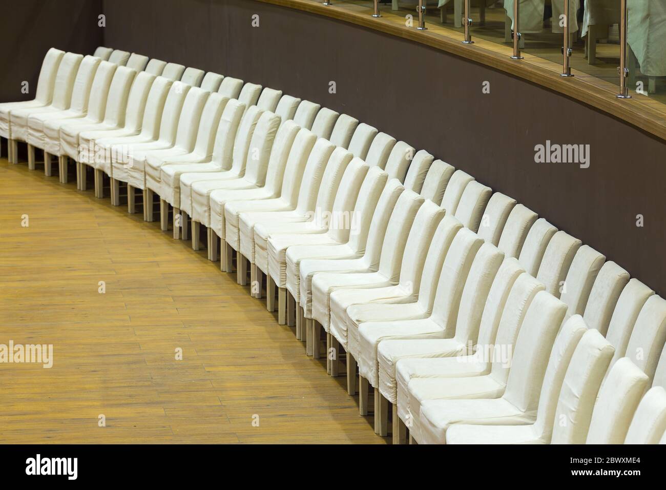 Presentation chairs up close hi-res stock photography and images - Alamy