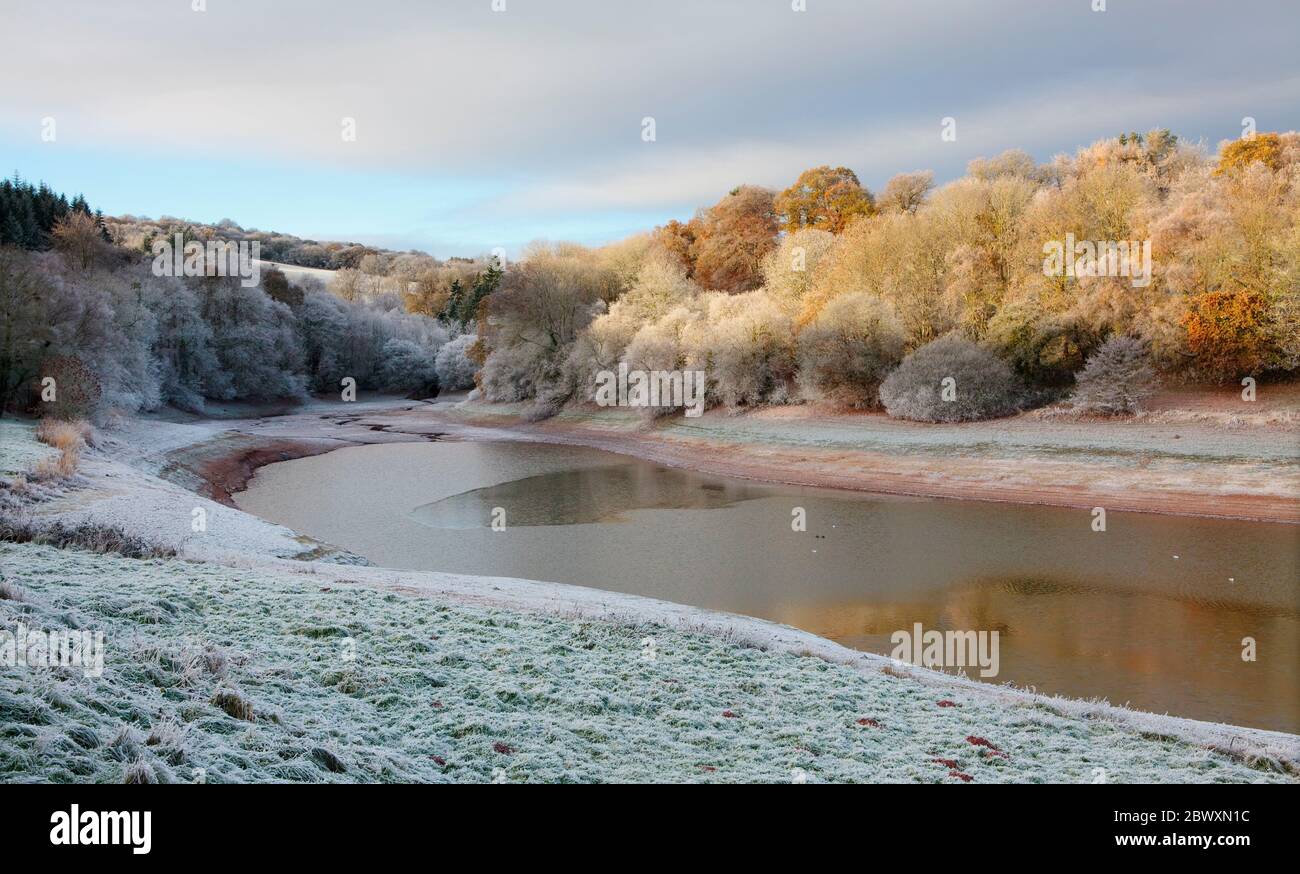 Hawkridge Reservoir, Spaxton, Somerset Stock Photo - Alamy