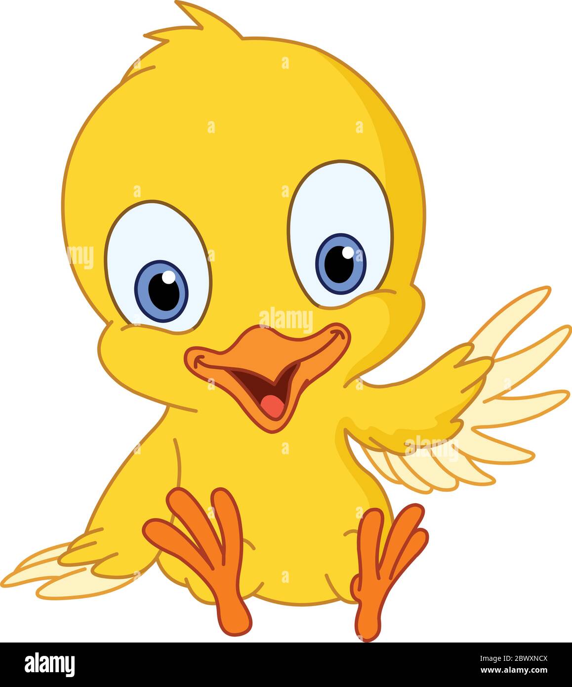 Chick Cartoon Stock Vector Images - Alamy