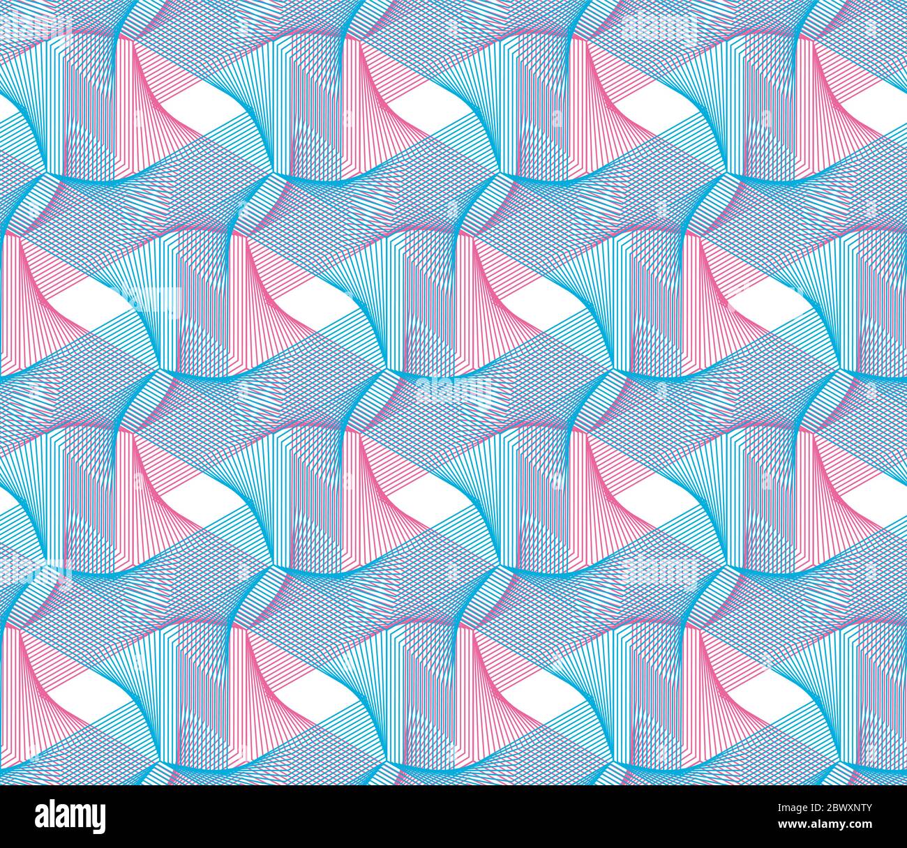 Guilloche vector background. Intersection of thin wavy lines for ...
