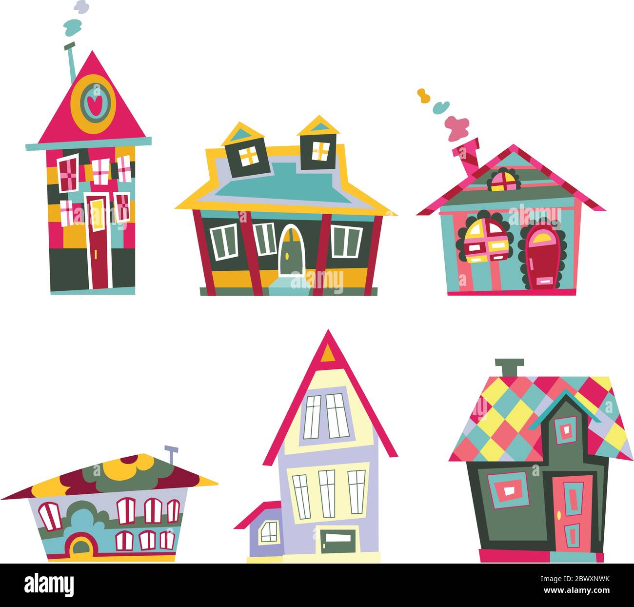House home residence architecture Stock Vector Images - Alamy
