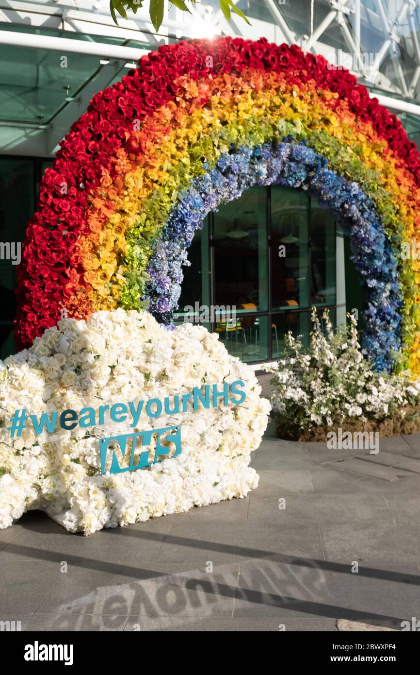 Nhs rainbow hi-res stock photography and images - Alamy