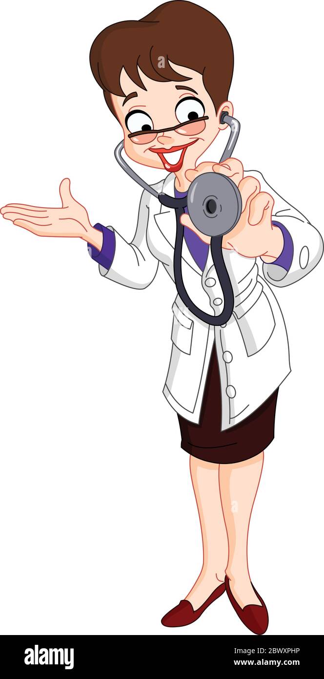 Female hospital doctor Cut Out Stock Images & Pictures - Alamy