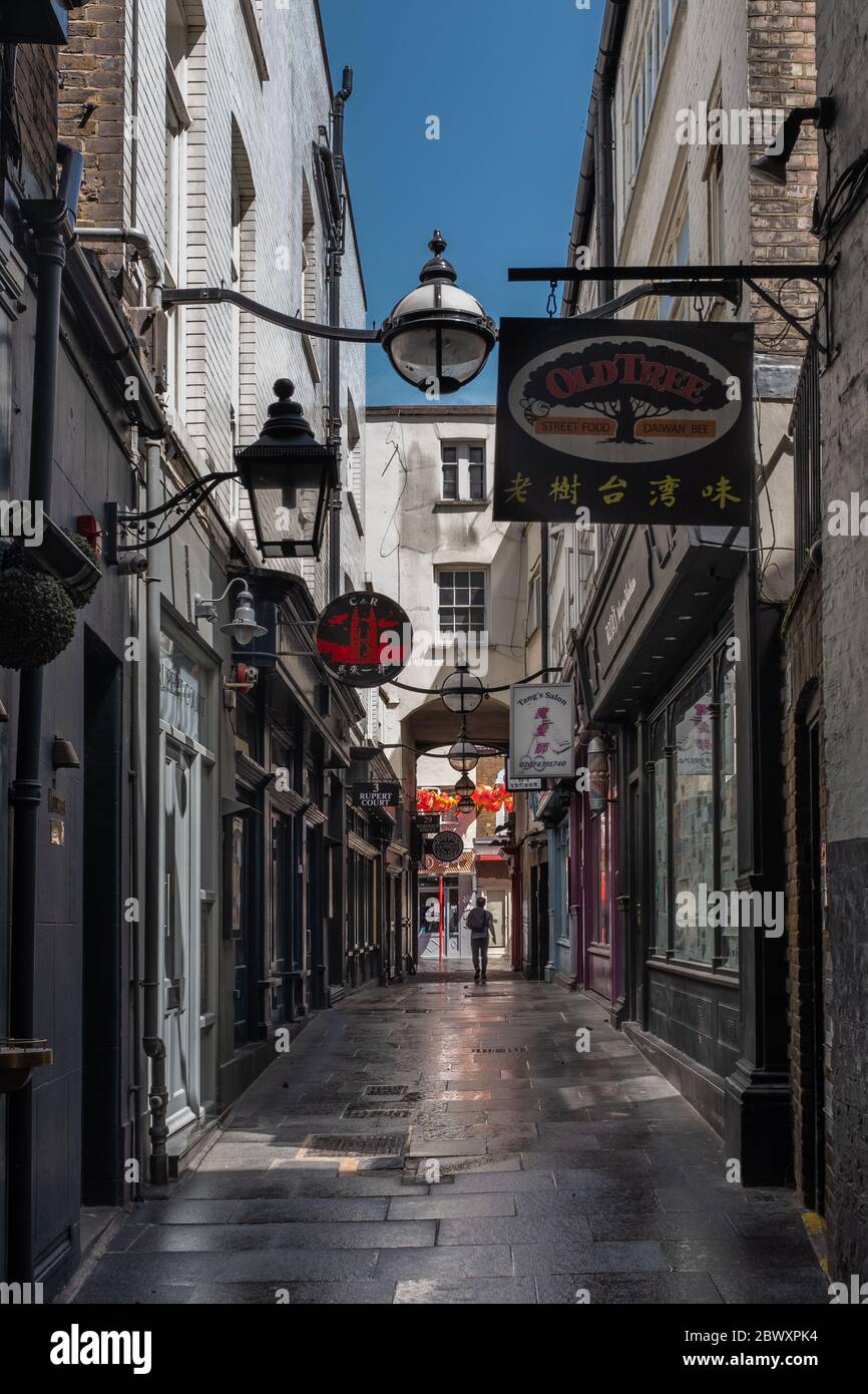 Rupert Court, Soho, London, UK Stock Photo - Alamy