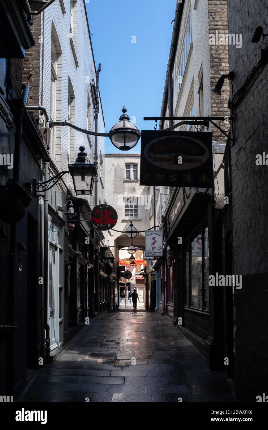Rupert Court, Soho, London, UK Stock Photo - Alamy