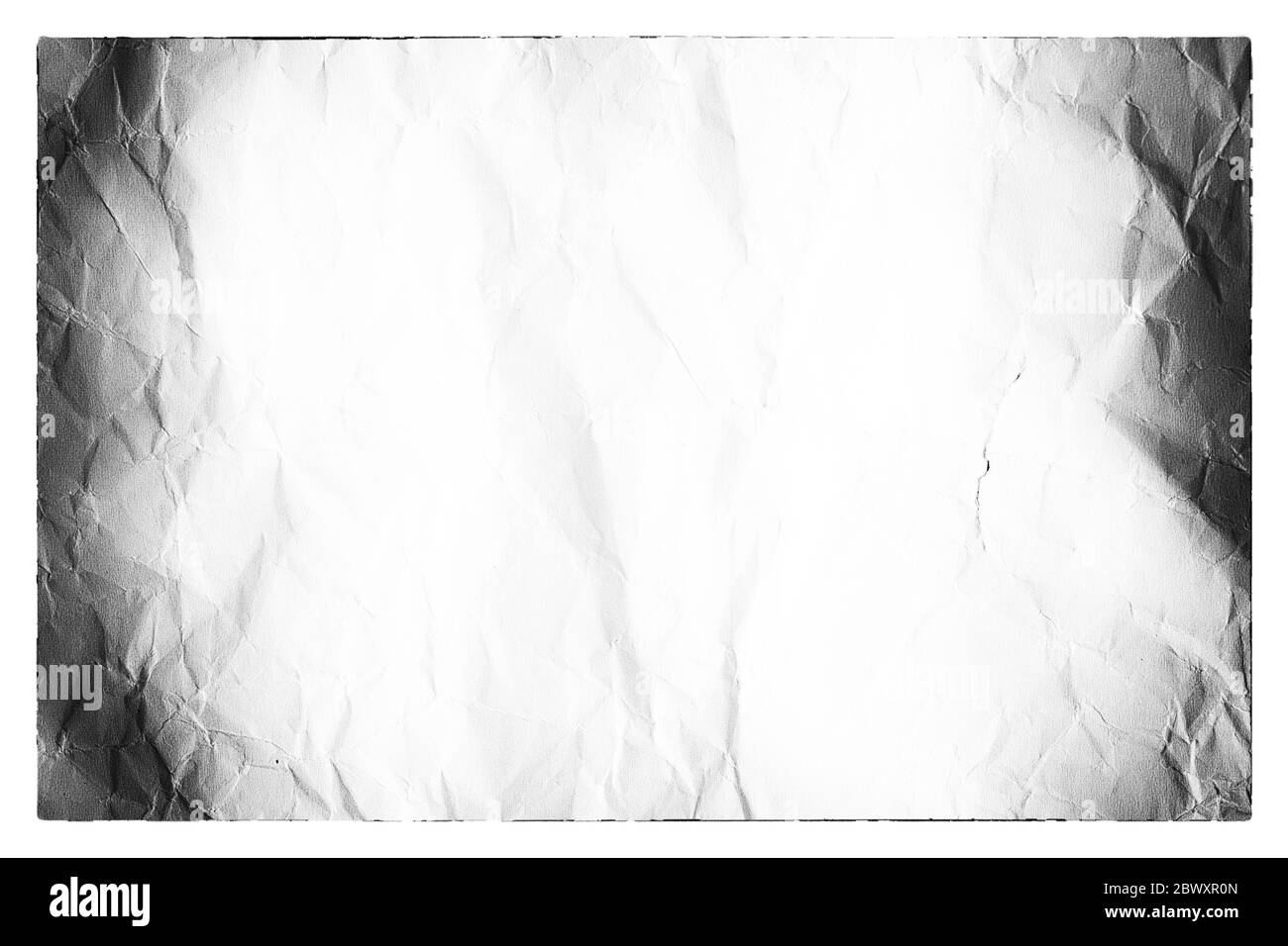 White paper ripped torn background blank creased crumpled posters ...