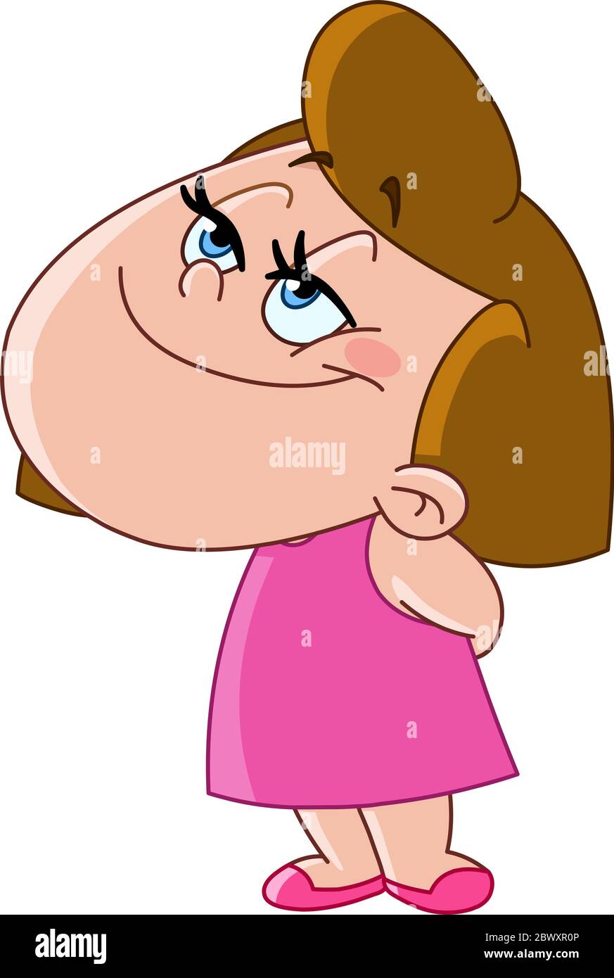 Begging girl Stock Vector Images - Alamy