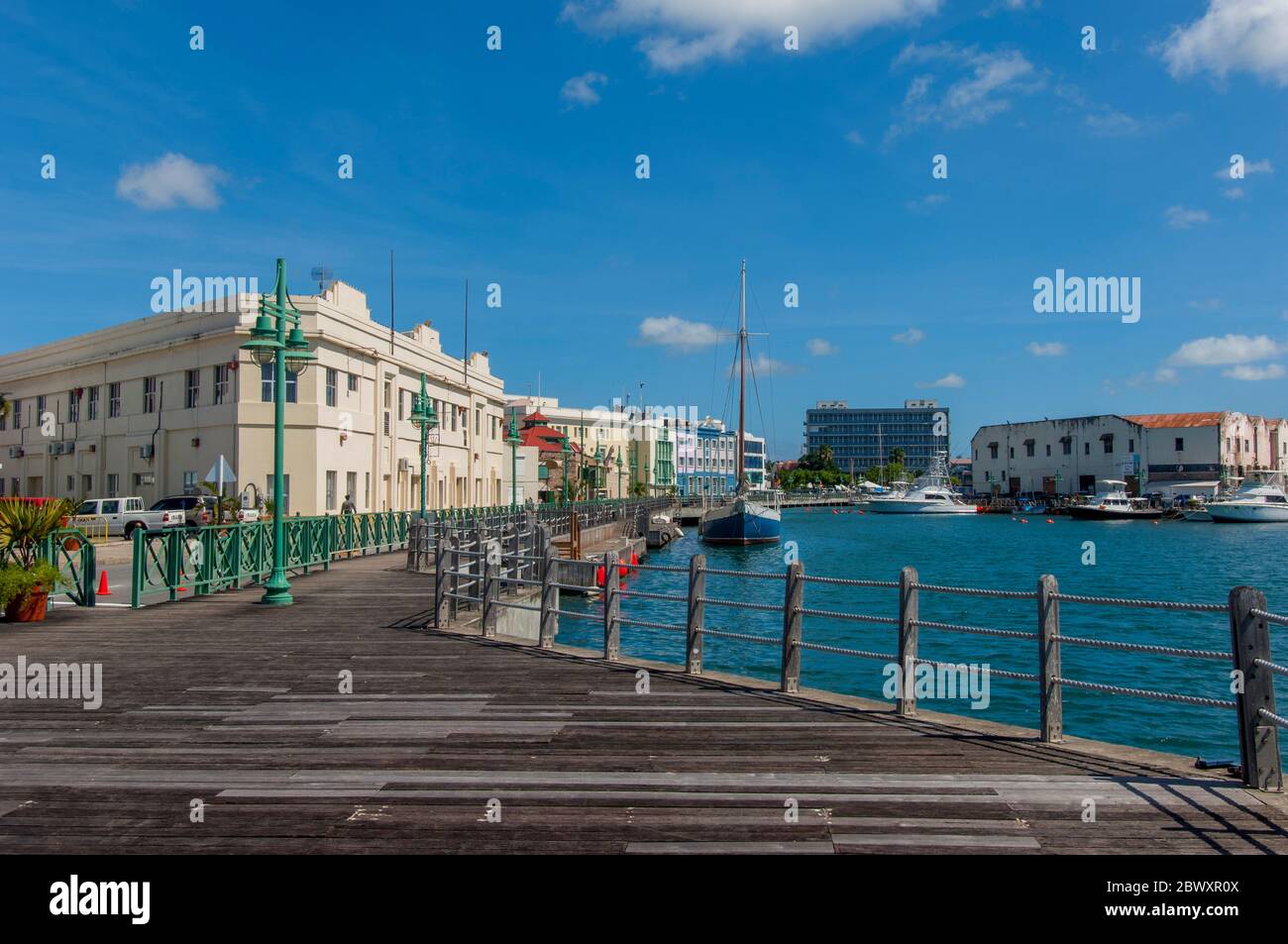 Barbados bridgetown boardwalk hi-res stock photography and images - Alamy