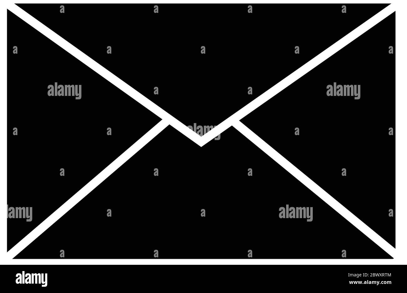 Email icon mail envelope icon vector isolated on white Stock Vector ...