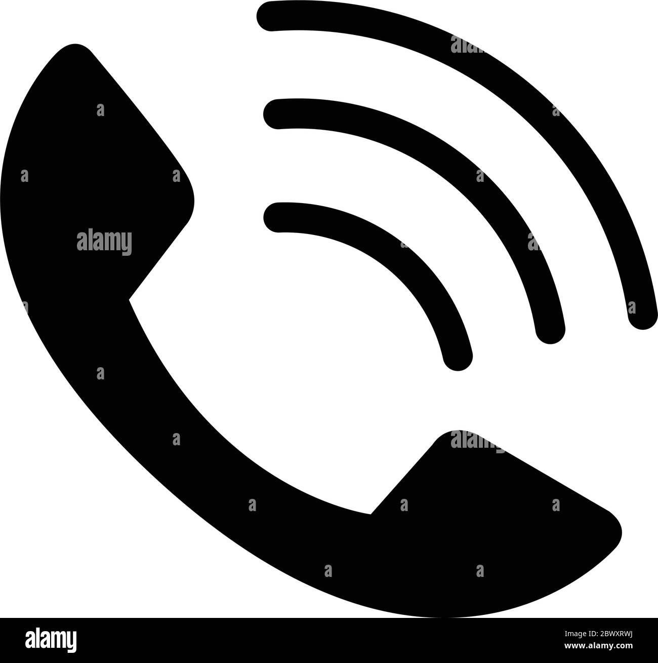 Call icon vector flat isolated on white background Stock Vector Image ...