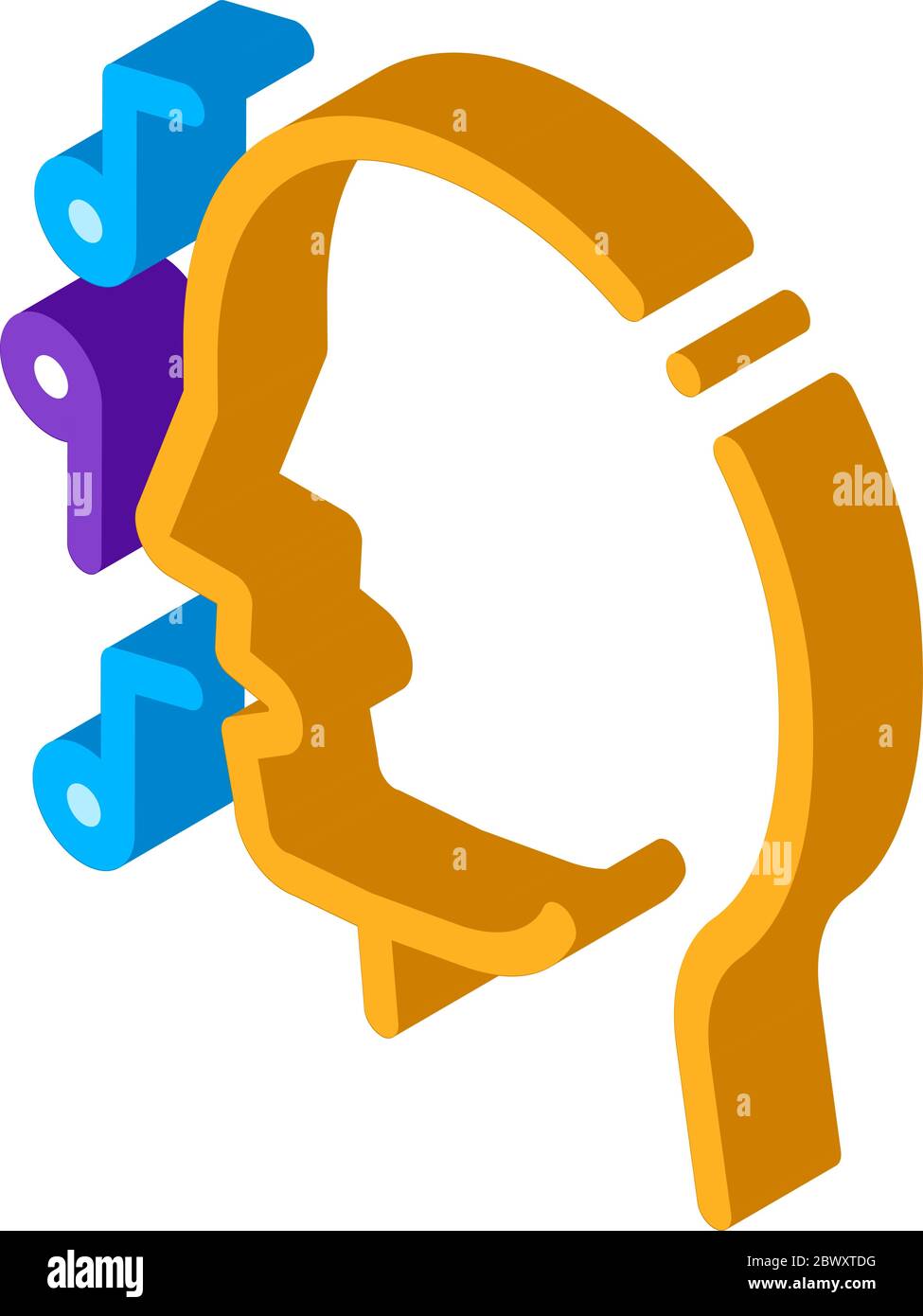 Man Silhouette Singing Song Recital Concert Vector Stock Vector Image ...