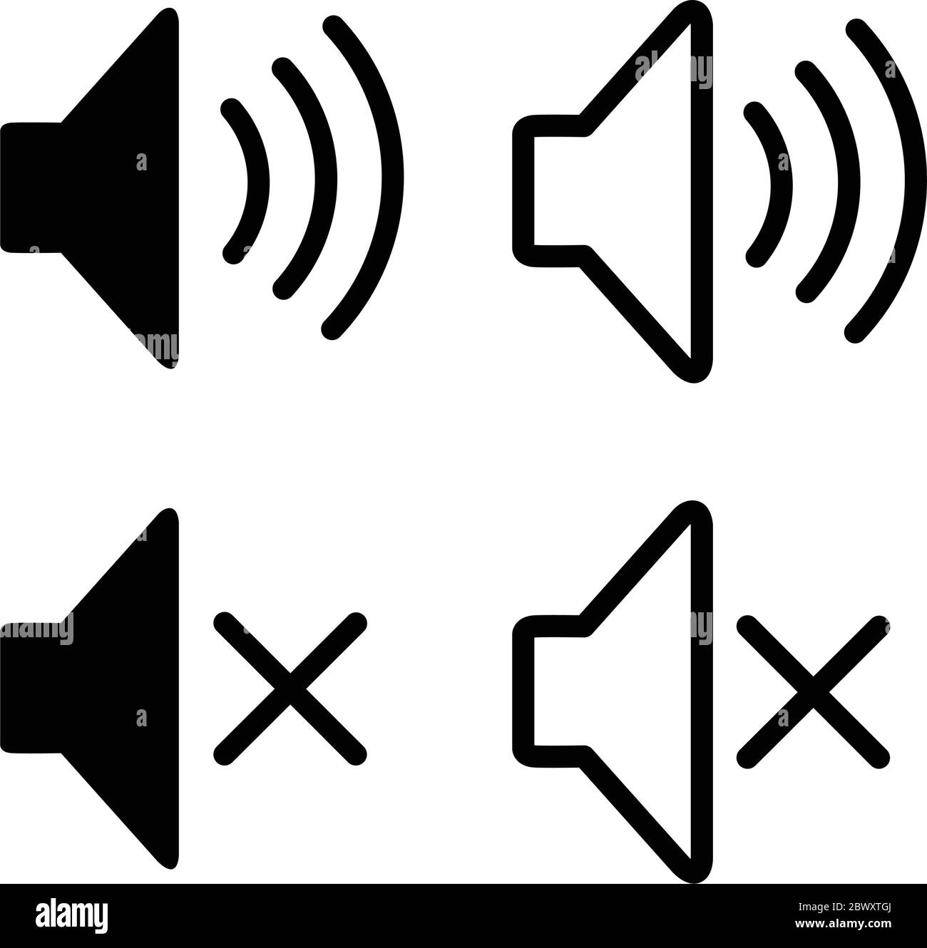 Audio alarm Stock Vector Images - Alamy